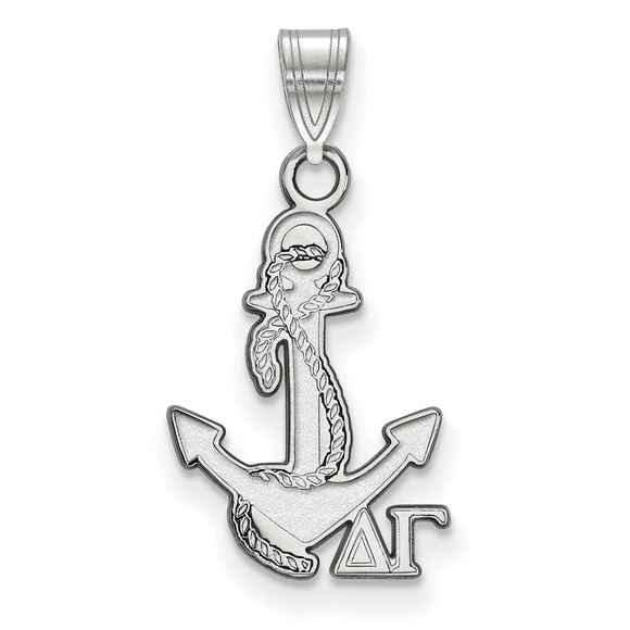 Hail MaryGifts | Jewelry | Sterling Rhodiumplated Delta Gamma Sorority ...